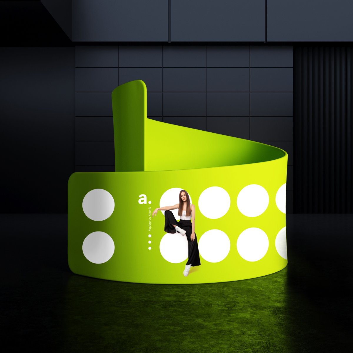 adWall Vario In - Island textile walls - Expro ApS